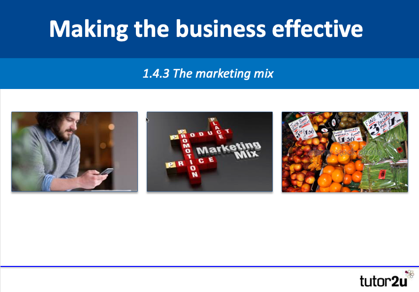 1.4.3 The Marketing Mix Teacher Powerpoint for Edexcel GCSE Business ...