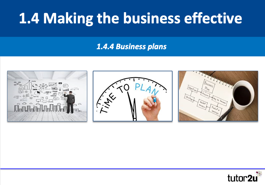 1.4.4 Business Plans Teacher Powerpoint for Edexcel GCSE Business ...