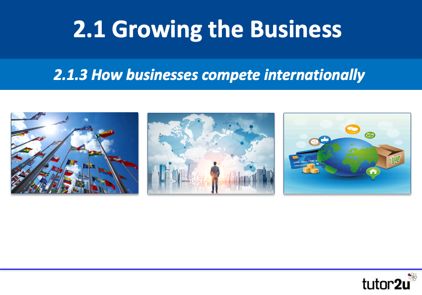 2.1.3 How Businesses Compete Internationally Teacher Powerpoint for ...