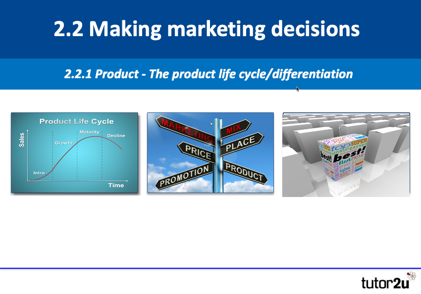 2.2.1 Product - The Product Life Cycle Teacher Powerpoint for Edexcel ...