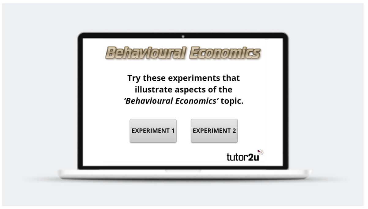 Experiments in Behavioural Economics - examples of confirmation bias ...