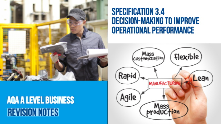 AQA A Level Business Study Notes: 3.4 - Decision-Making to Improve ...