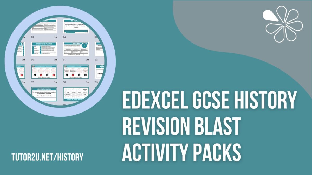 Edexcel GCSE History Revision Blast Activity Packs | Collections ...