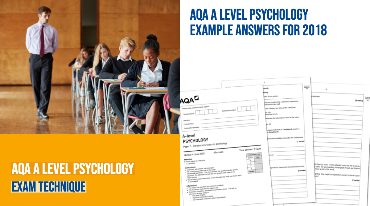 AQA A Level Psychology Example Answers (2018) | Collections ...
