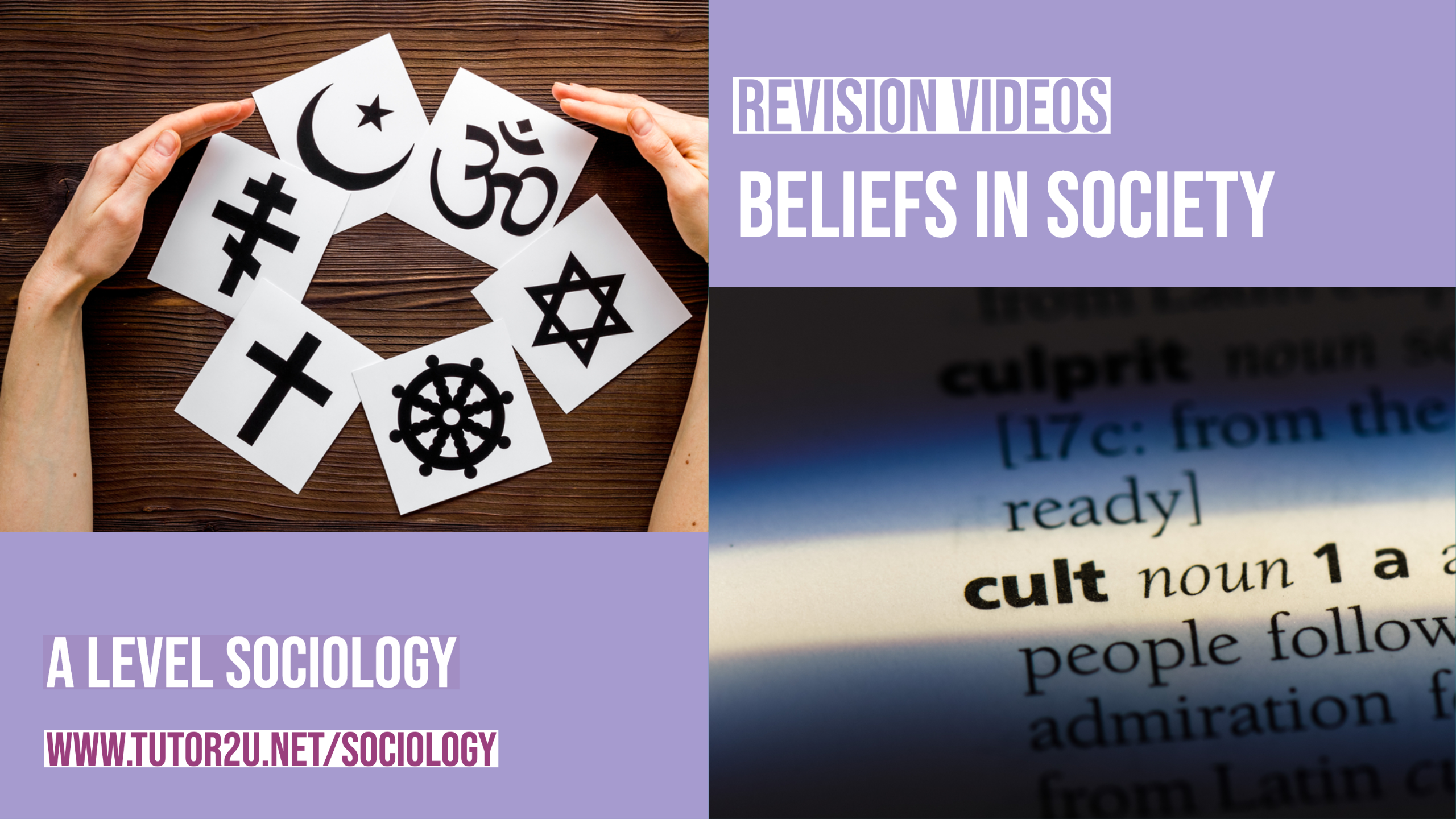 Beliefs in Society Topic Videos | Collections | Sociology | tutor2u