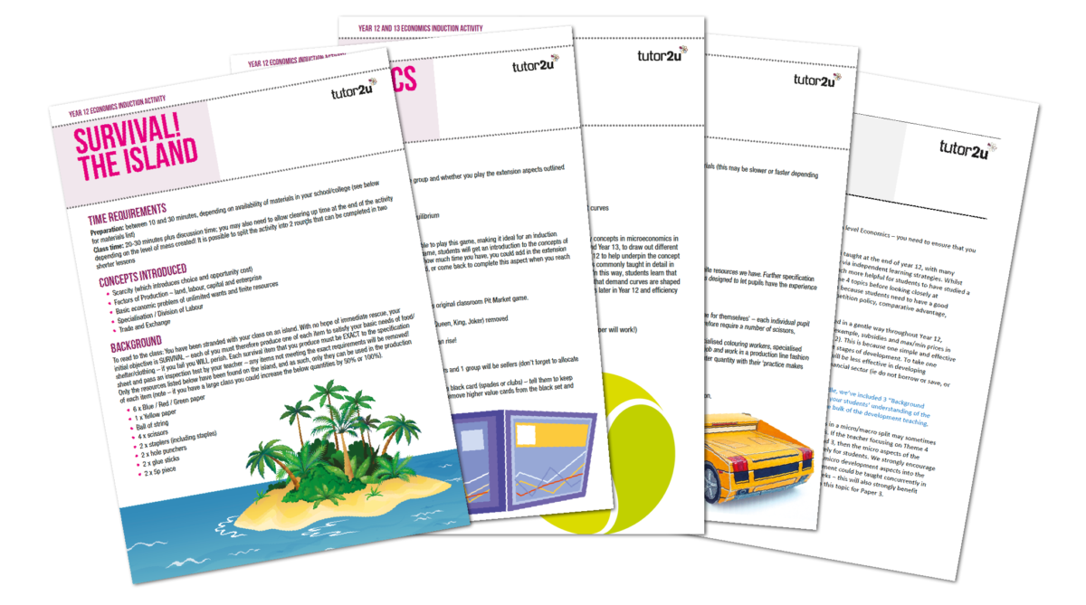 Induction Teaching Activities for Economics | Collections | Economics ...