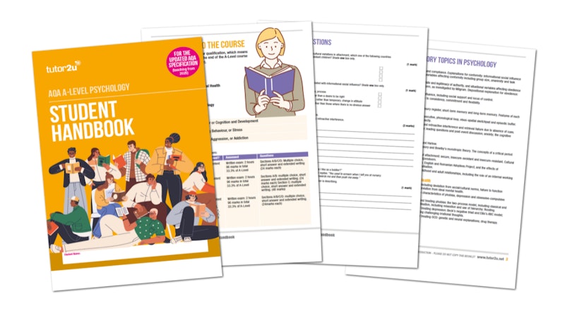 Student Handbook | AQA A Level Psychology 2025 Specification ...