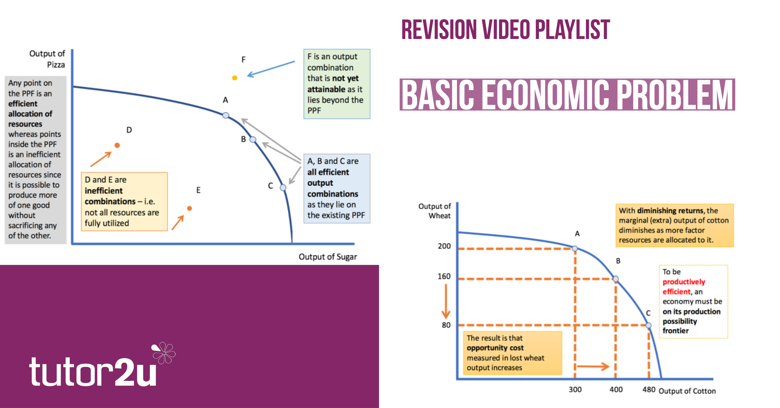 Basic Economic Problem - Revision Video Playlist | Reference Library ...