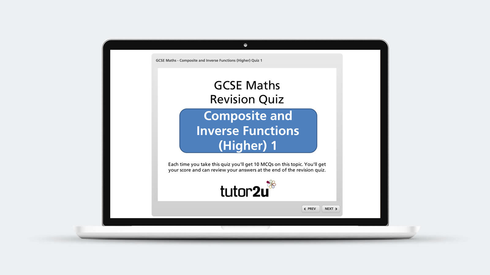 Composite and Inverse Functions Revision Quiz | Reference Library ...