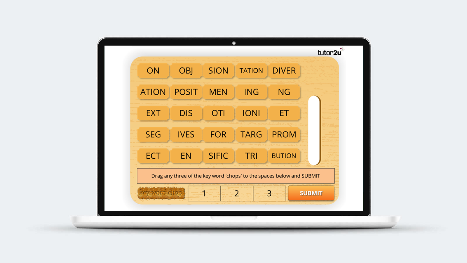 Marketing "Keyword Chop" Activity | Reference Library | Business | tutor2u