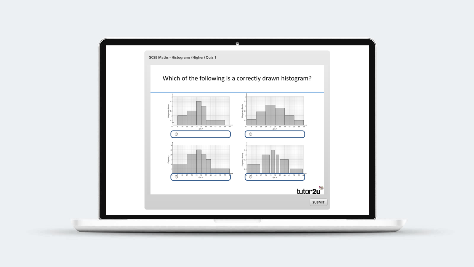 Histograms Revision Quiz | Reference Library | Maths | tutor2u