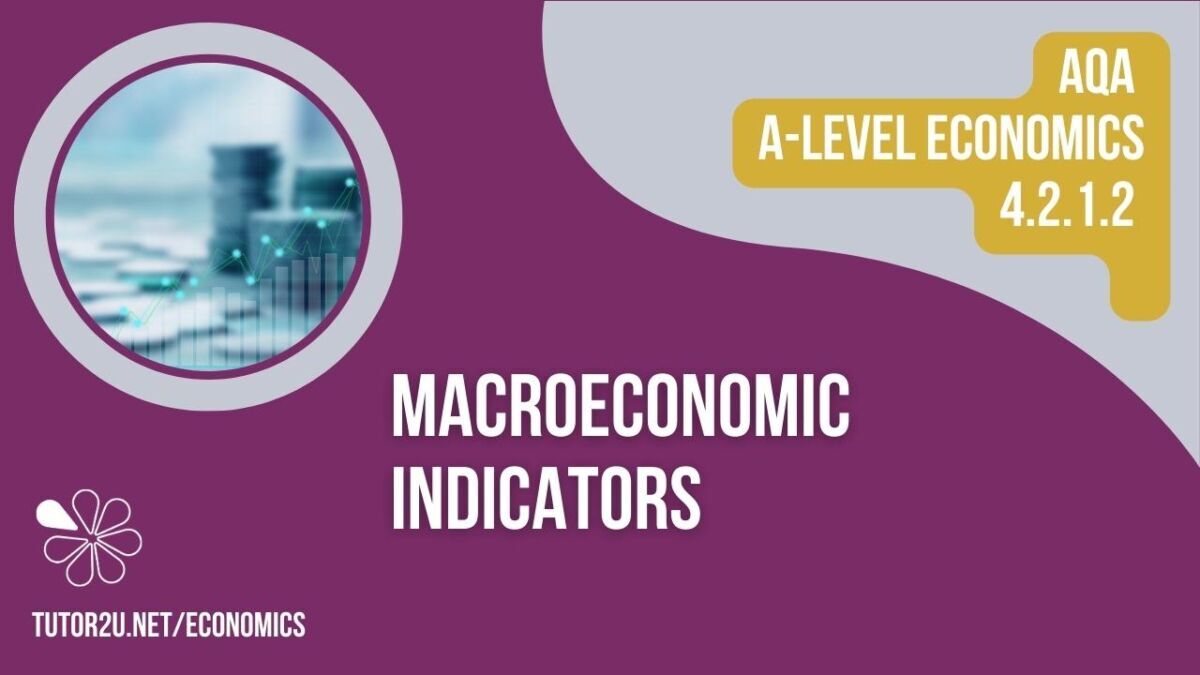 4.2.1.2 Macroeconomic Indicators (AQA A-Level Economics Teaching ...