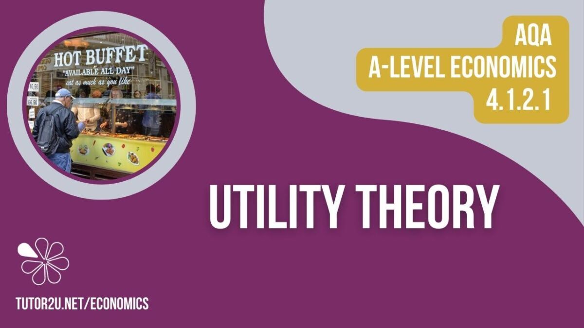 4.1.2.1 Utility Theory (AQA A-Level Economics Teaching PowerPoint ...