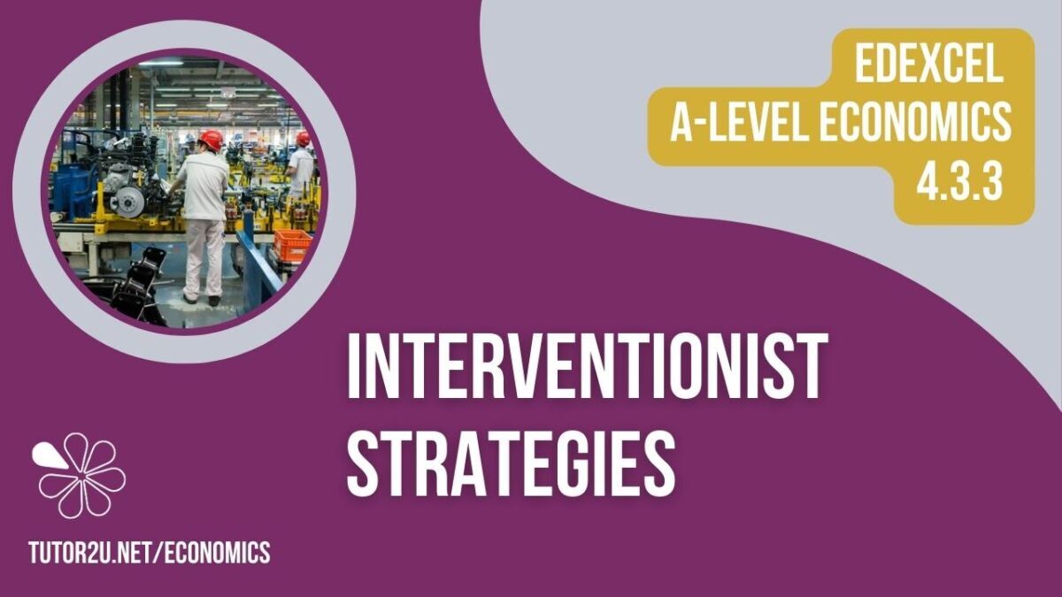 4.3.3 Development - Interventionist Strategies (Edexcel A-Level ...