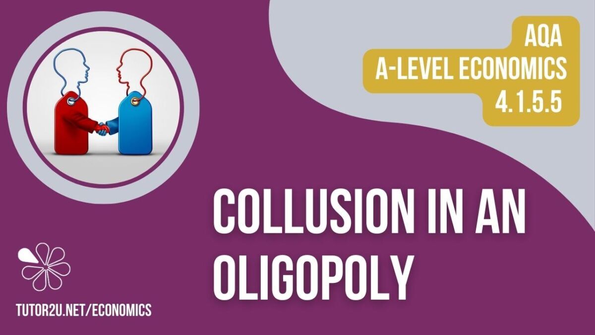 4.1.5.5 Oligopoly - Collusive Behaviour (AQA A Level Economics Teaching ...