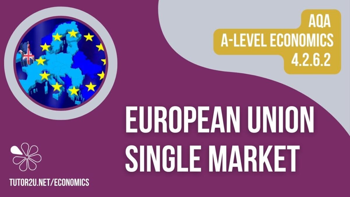 4.2.6.2. Single Markets (AQA A Level Economics Teaching Powerpoint ...
