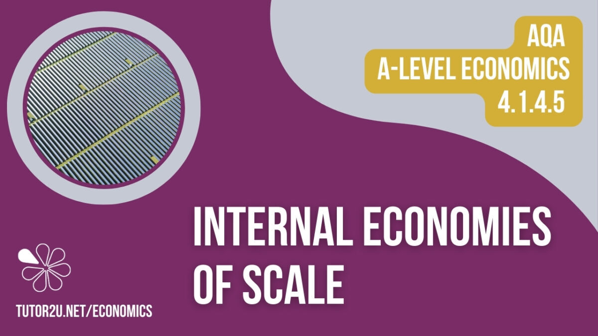 4.1.4.5 Internal Economies of Scale (AQA A-Level Economics Teaching ...