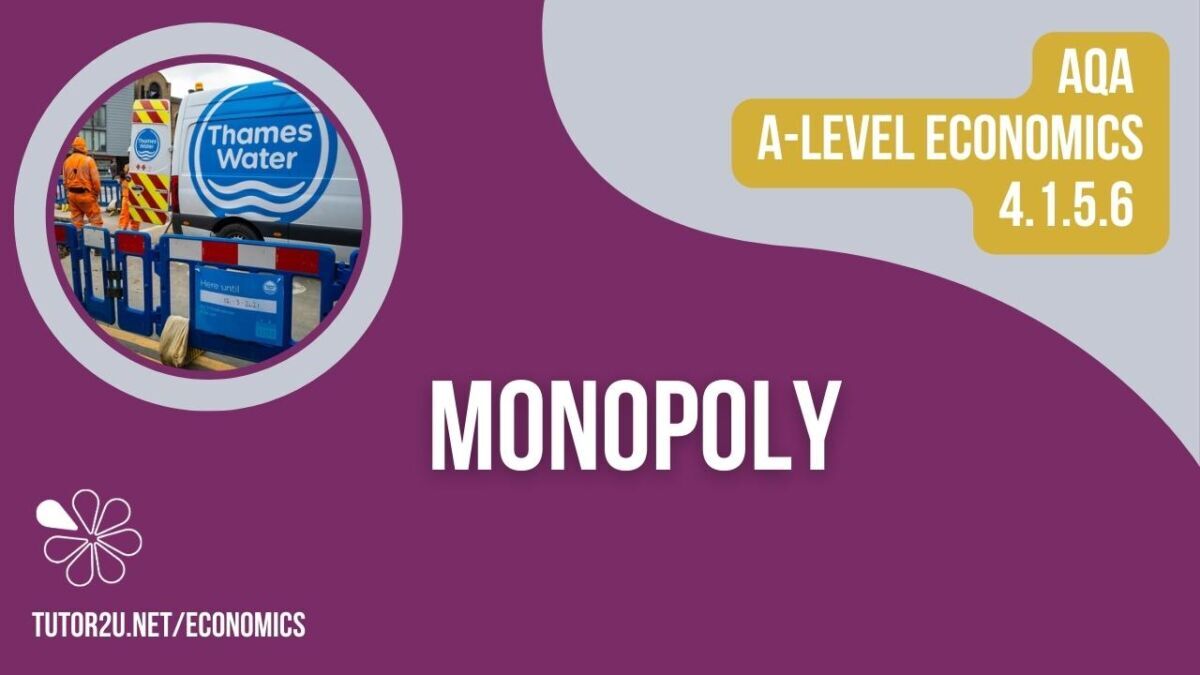 4.1.5.6 Monopoly and Monopoly Power (AQA A Level Economics Teaching ...