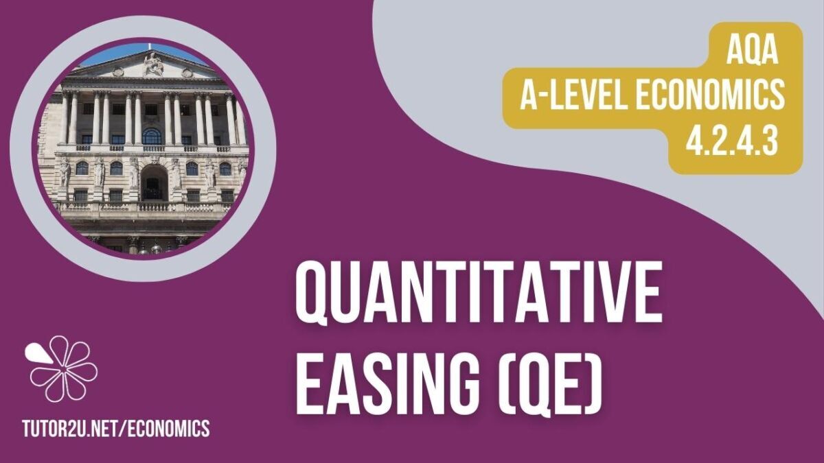 4.2.4.3 Quantitative Easing (AQA A-Level Economics Teaching PowerPoint ...