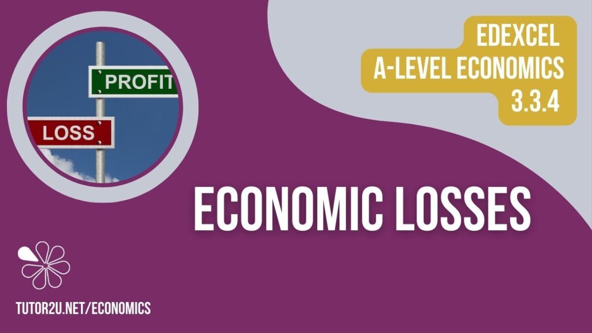 3.3.4 Economic Losses (Edexcel A-Level Economics Teaching PowerPoint ...