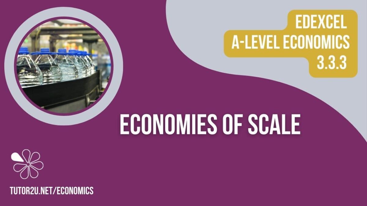 3.3.3 Internal Economies of Scale (Edexcel A-Level Economics Teaching ...