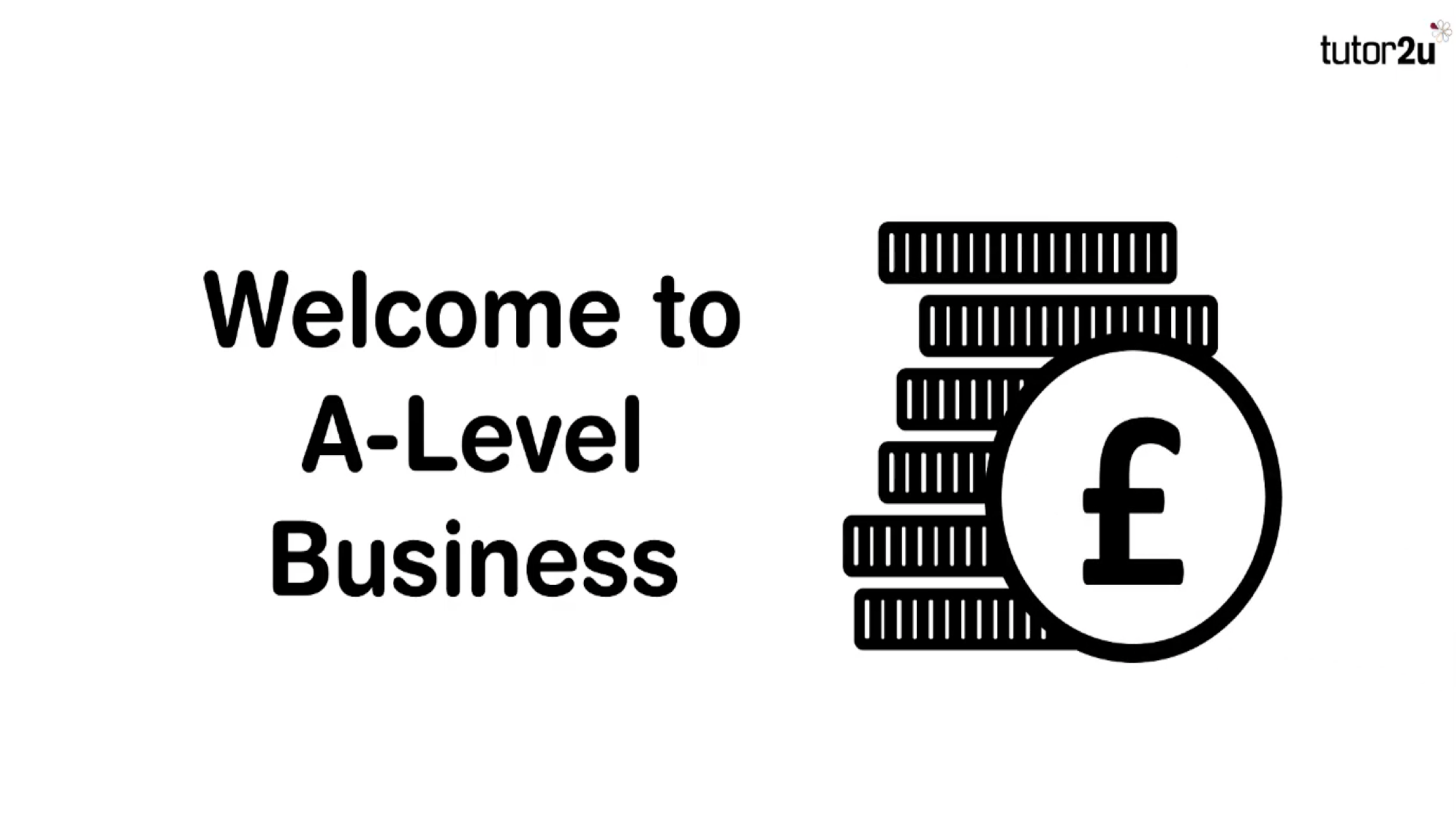 Subject Promotion Video | Welcome to A-Level Business | Reference ...