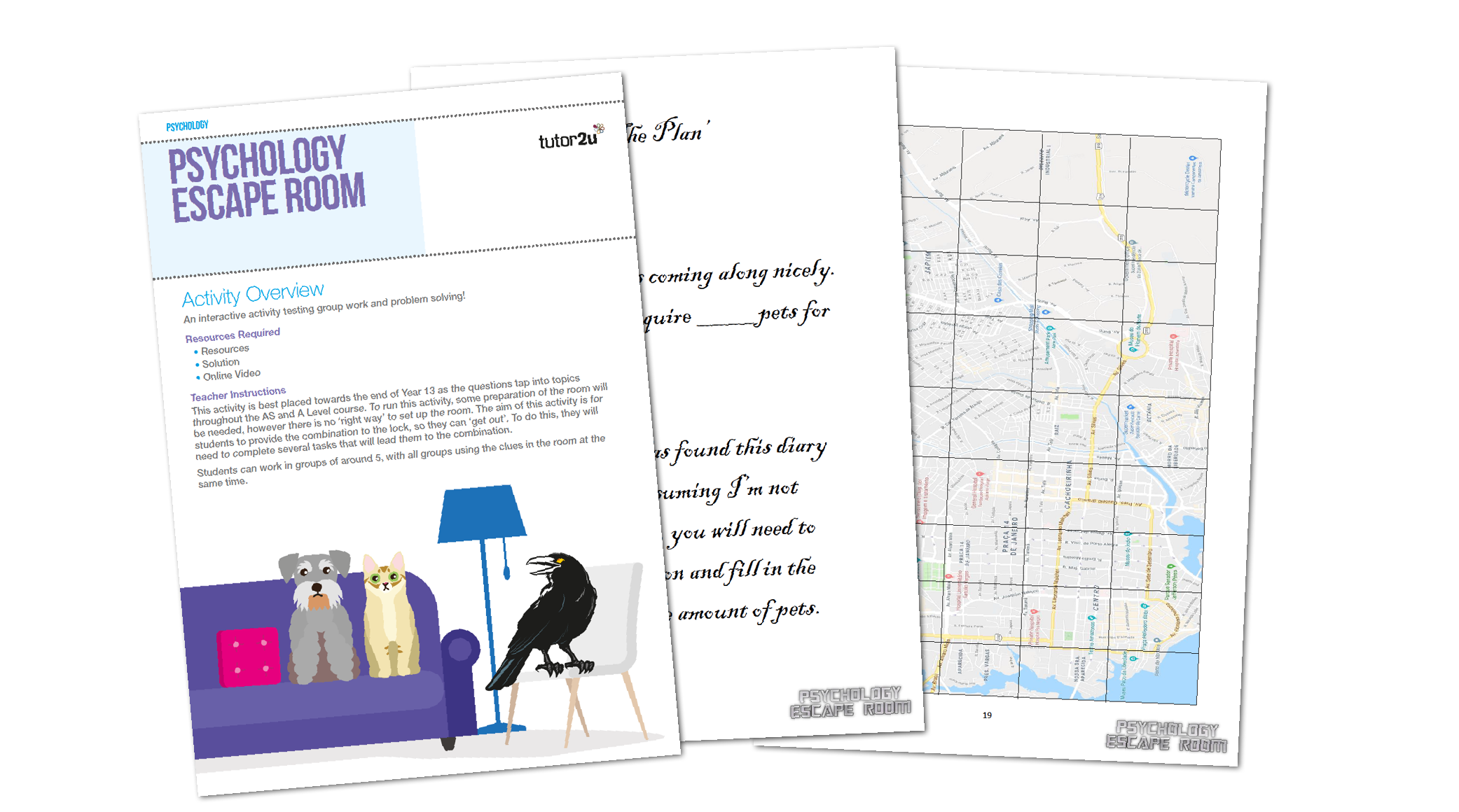 Teaching Activity: Psychology Escape Room | Reference Library ...