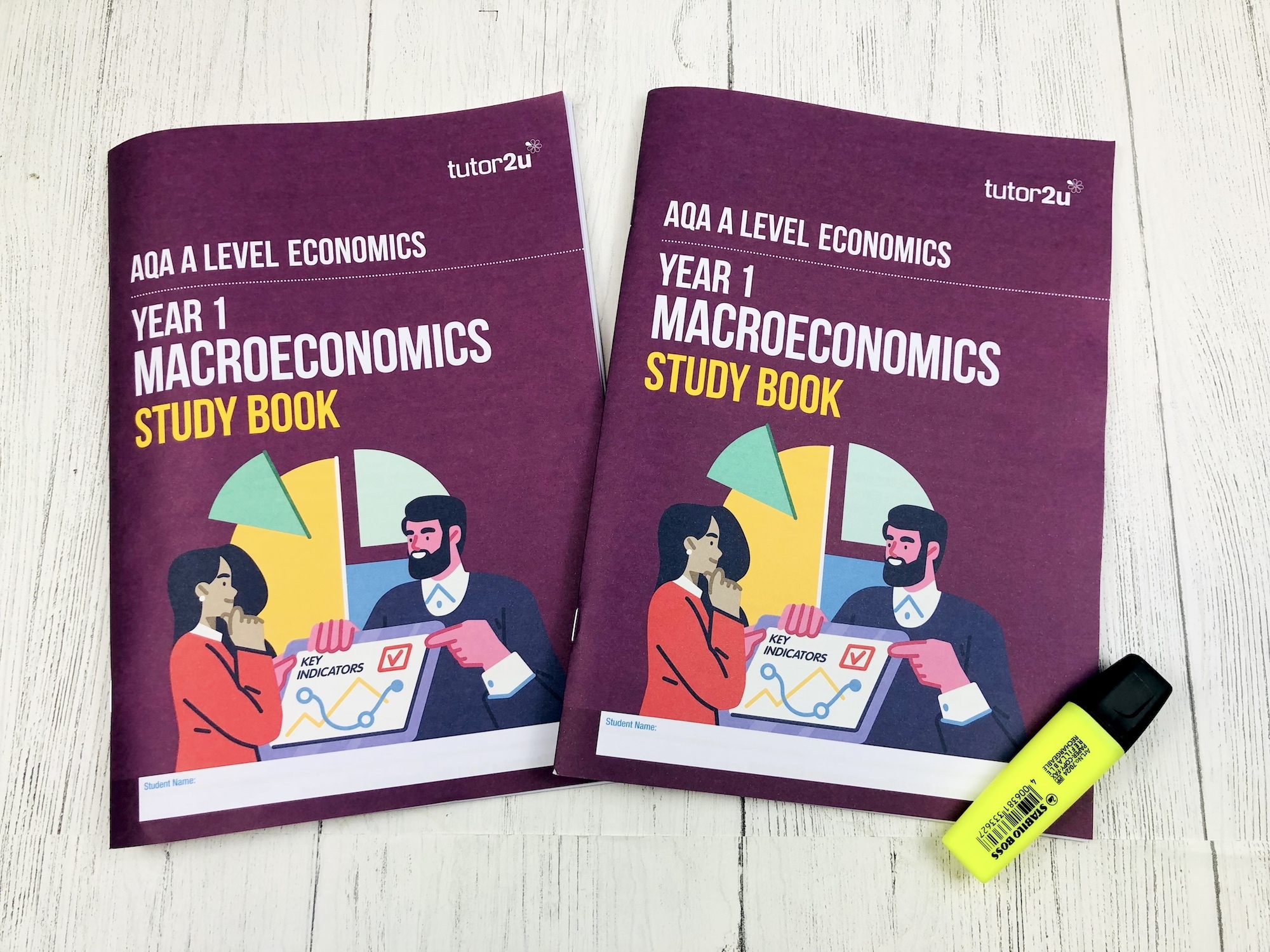 Year 1 Macroeconomics Study Book for AQA A-Level Economics | Shop | tutor2u