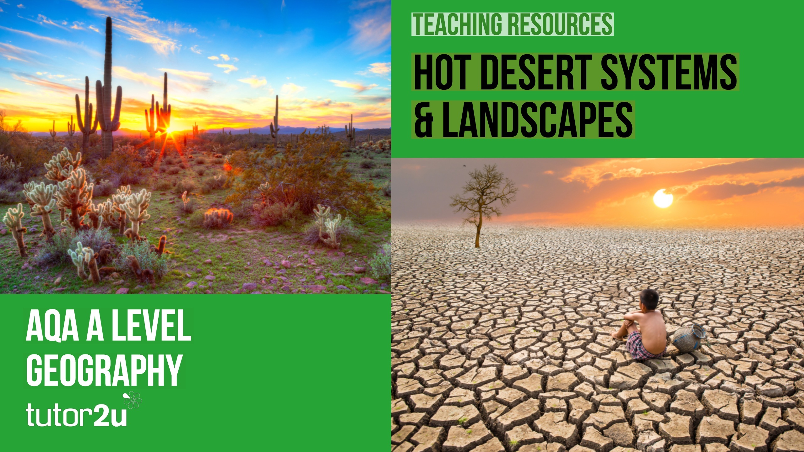 Hot Desert Systems and Landscapes Core Resource Pack for AQA A-Level ...