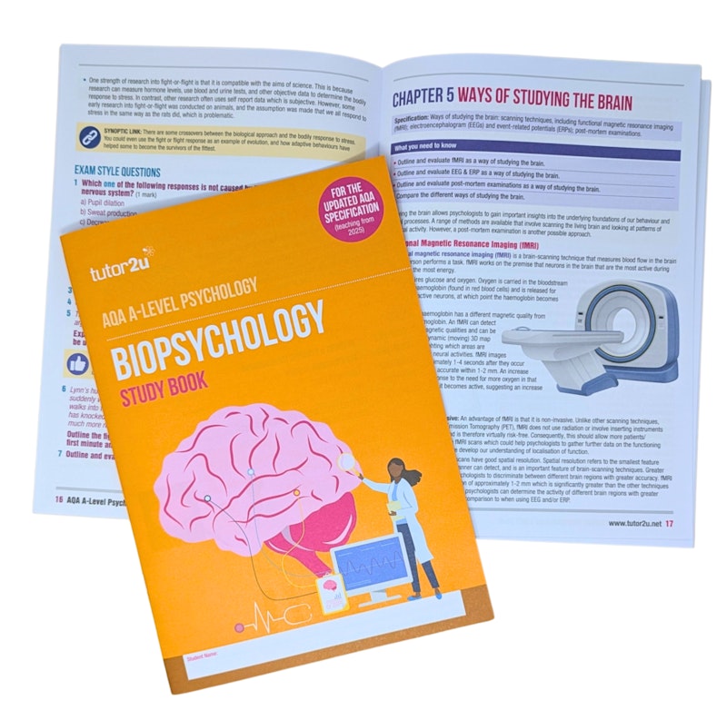 Biopsychology Study Book for AQA A-Level Psychology (teaching from 2025 ...