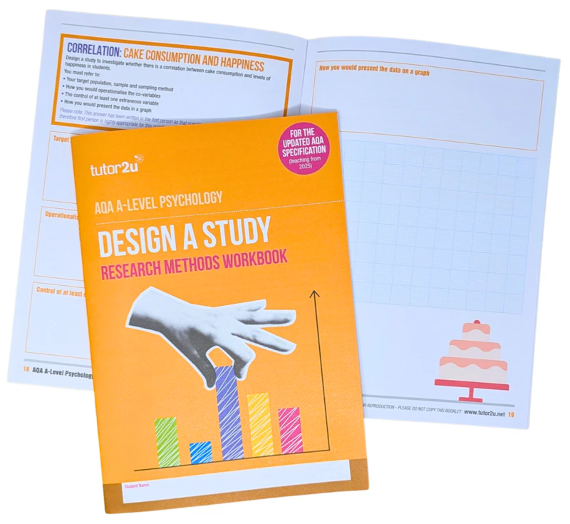 Design A Study Research Methods Workbook for AQA A-Level Psychology ...