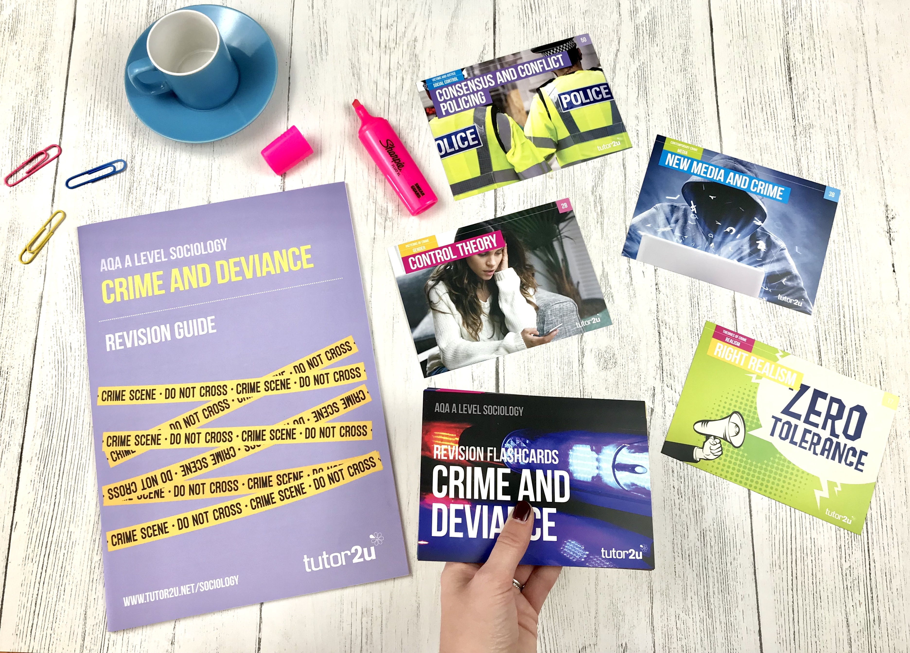 Crime & Deviance Revision Flashcards for AQA A-Level Sociology | Shop ...