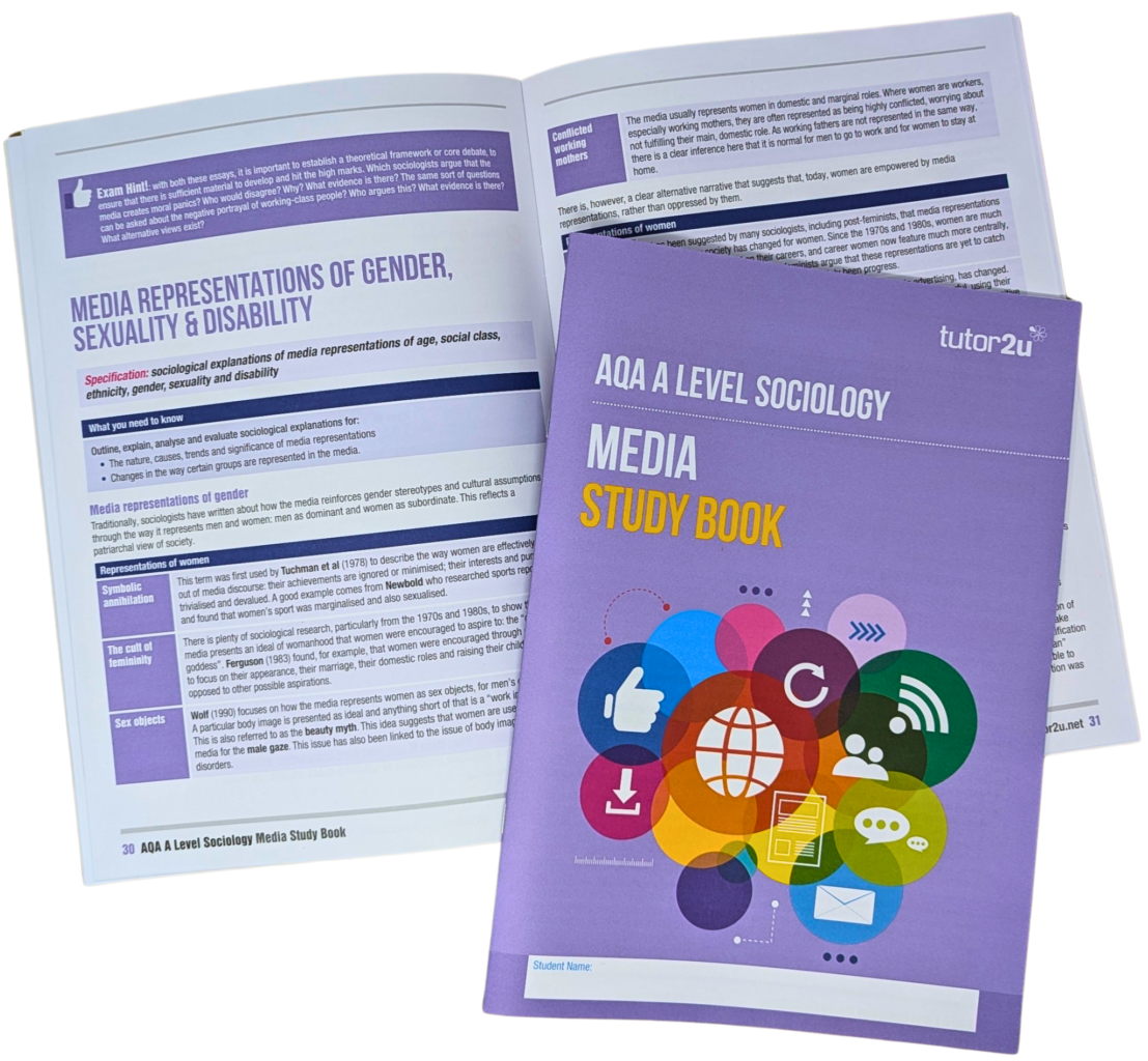 Media Study Book for AQA A-Level Sociology | Shop | tutor2u
