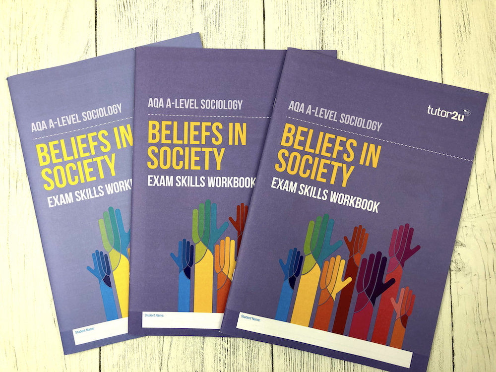 Beliefs in Society Exam Skills Workbook for AQA A-Level Sociology ...