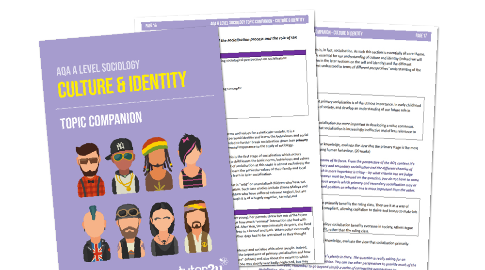 Culture & Identity Topic Companion for AQA A-Level Sociology | Shop ...