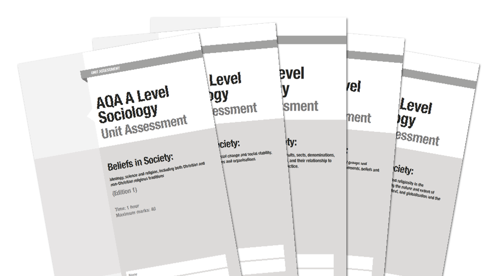 Beliefs in Society Unit Assessment Pack (Vol 1) for AQA A-Level ...