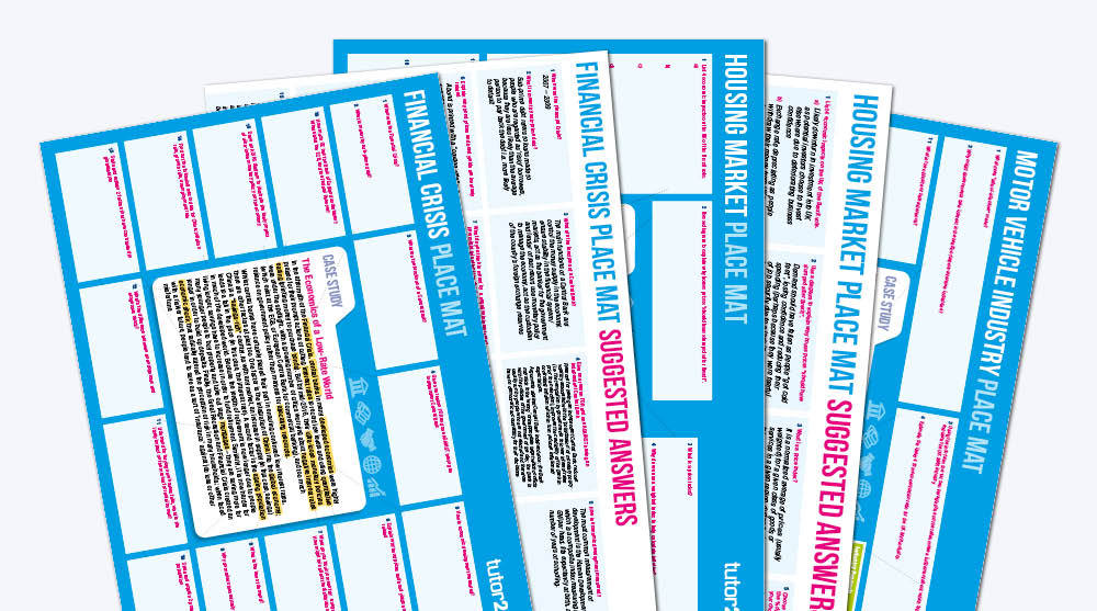 Synoptic Assessment Mats (Volume 1) for A-Level Economics | Shop | tutor2u