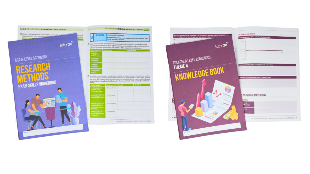 Printed Workbooks to Support Student Exam Success in 2026 | Shop | tutor2u