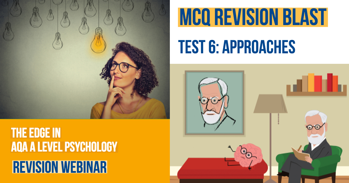 Approaches: MCQ Revision Test 1 for AQA A Level Psychology | Reference ...