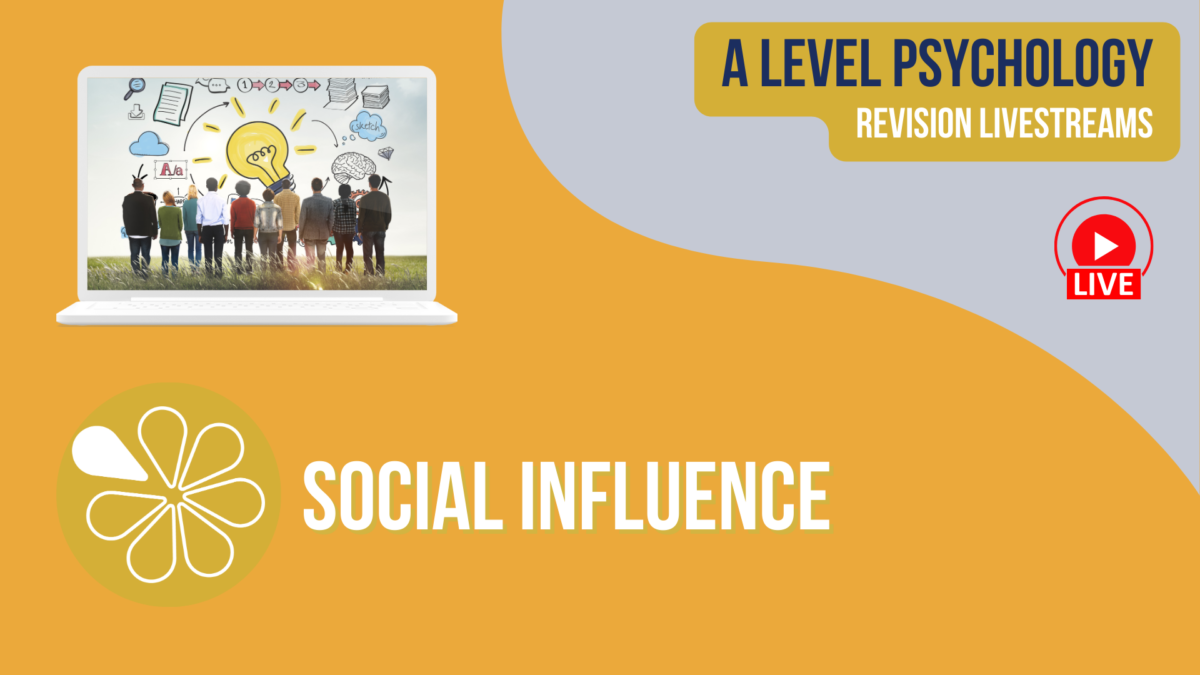 Social Influence | AQA A-Level Psychology Live Revision | Livestreams ...