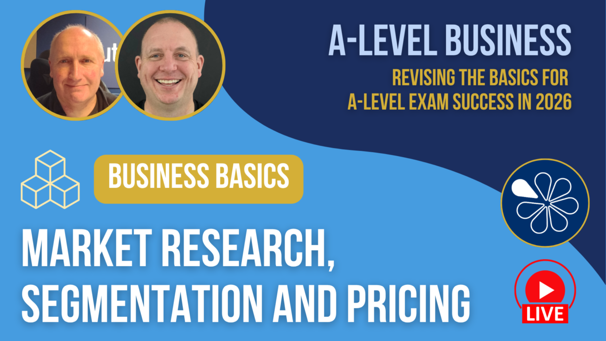 Market Research, Segmentation and Pricing | A-Level Business Basics ...