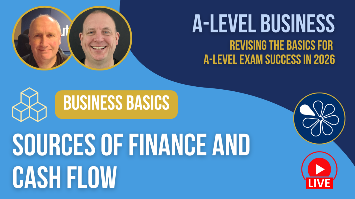 Sources of Finance and Cash Flows | A-Level Business Basics ...