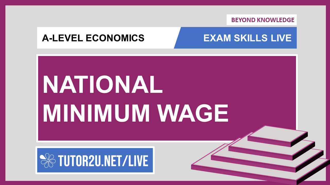 Economics A Level | Livestream | National Minimum Wage | Livestreams ...