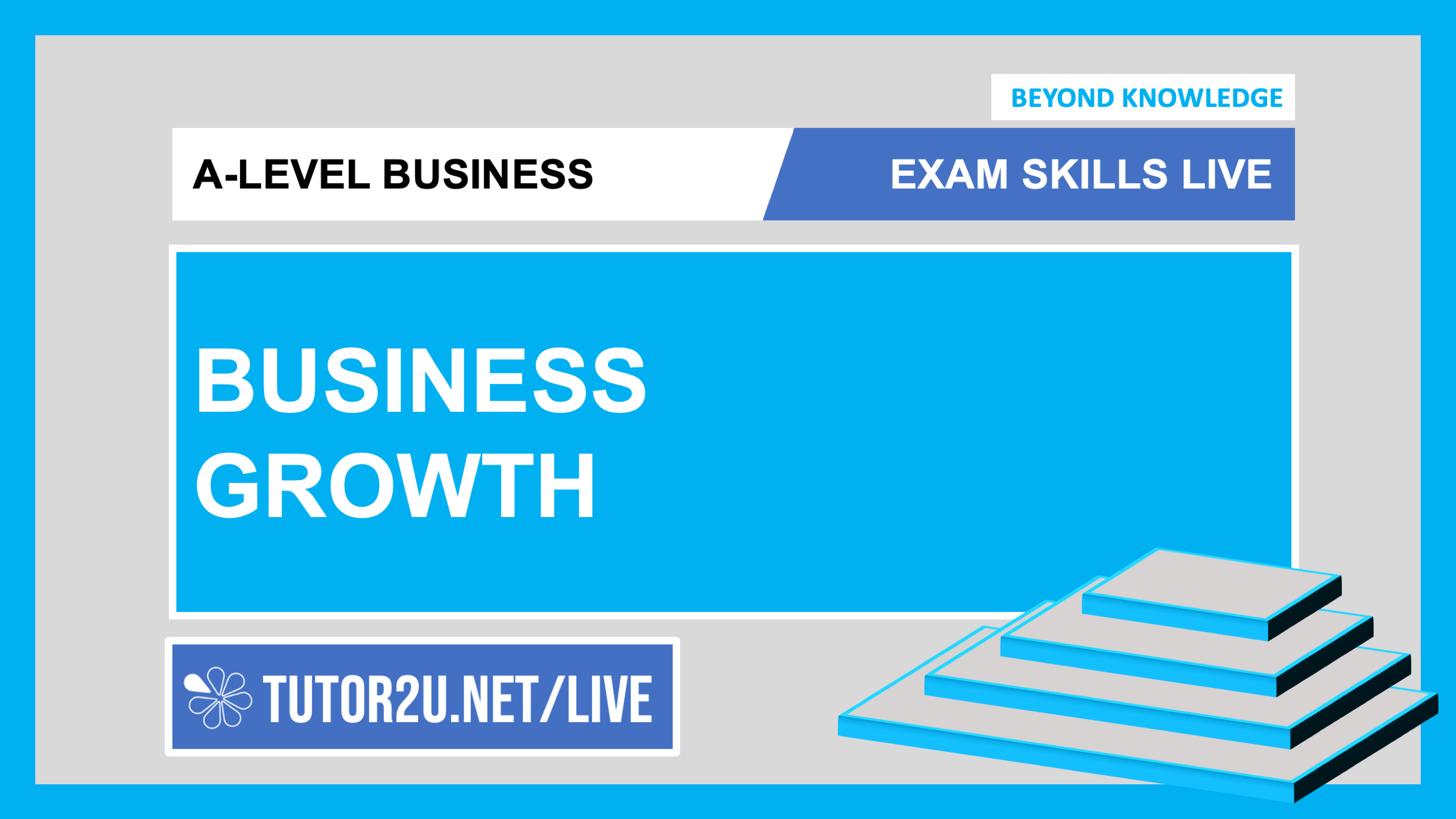 A-Level Business | Exam Skills Live | Business Growth | Livestreams ...