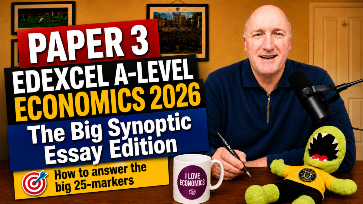 Paper 3 Synoptic Essay Revision for Edexcel A-Level Economics 2026 ...