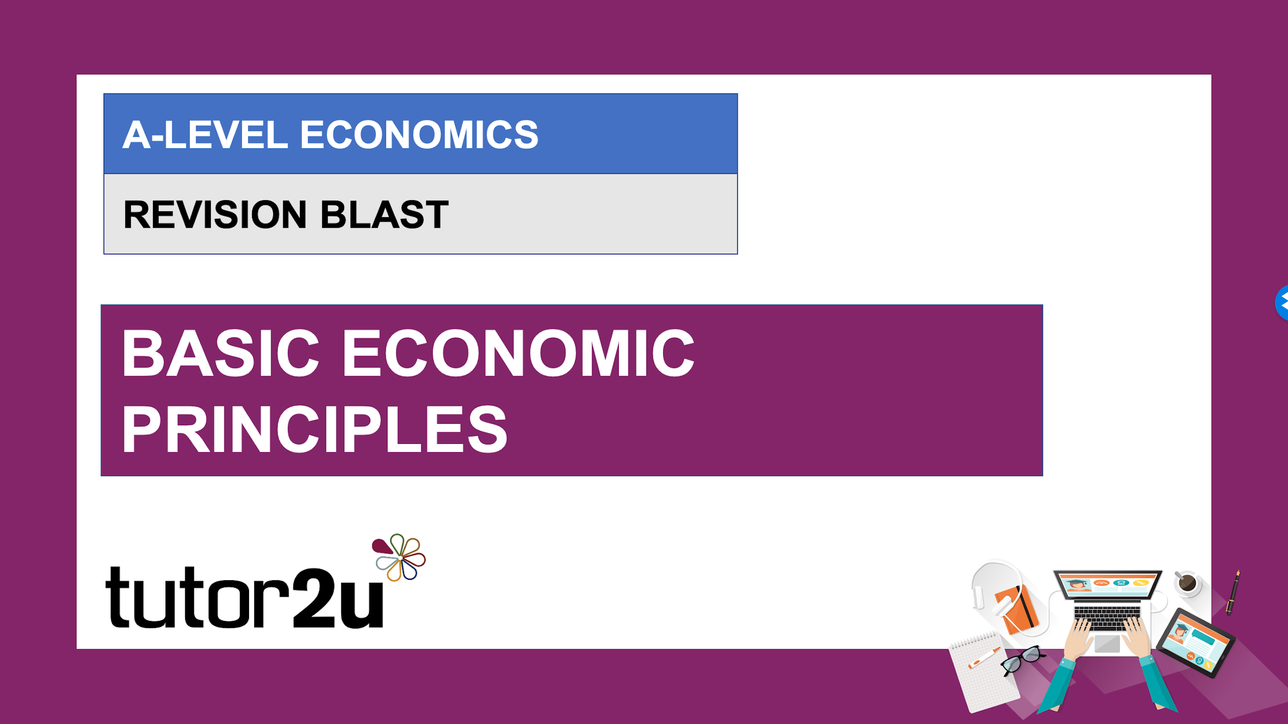 A-Level Economics Revision Blast | Basic Economic Principles ...
