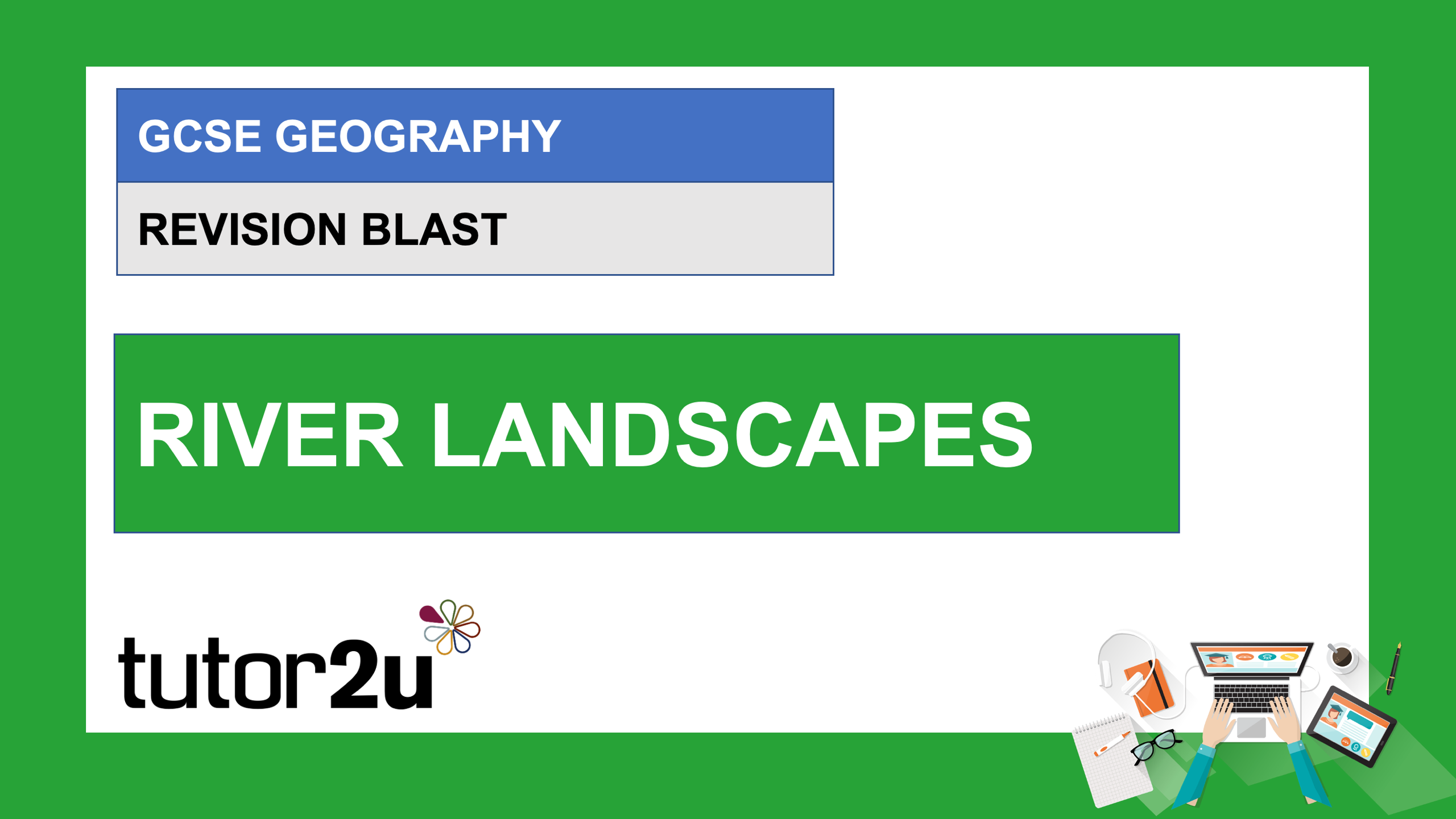 AQA GCSE Geography Revision Blast | River Landscapes | Livestreams ...