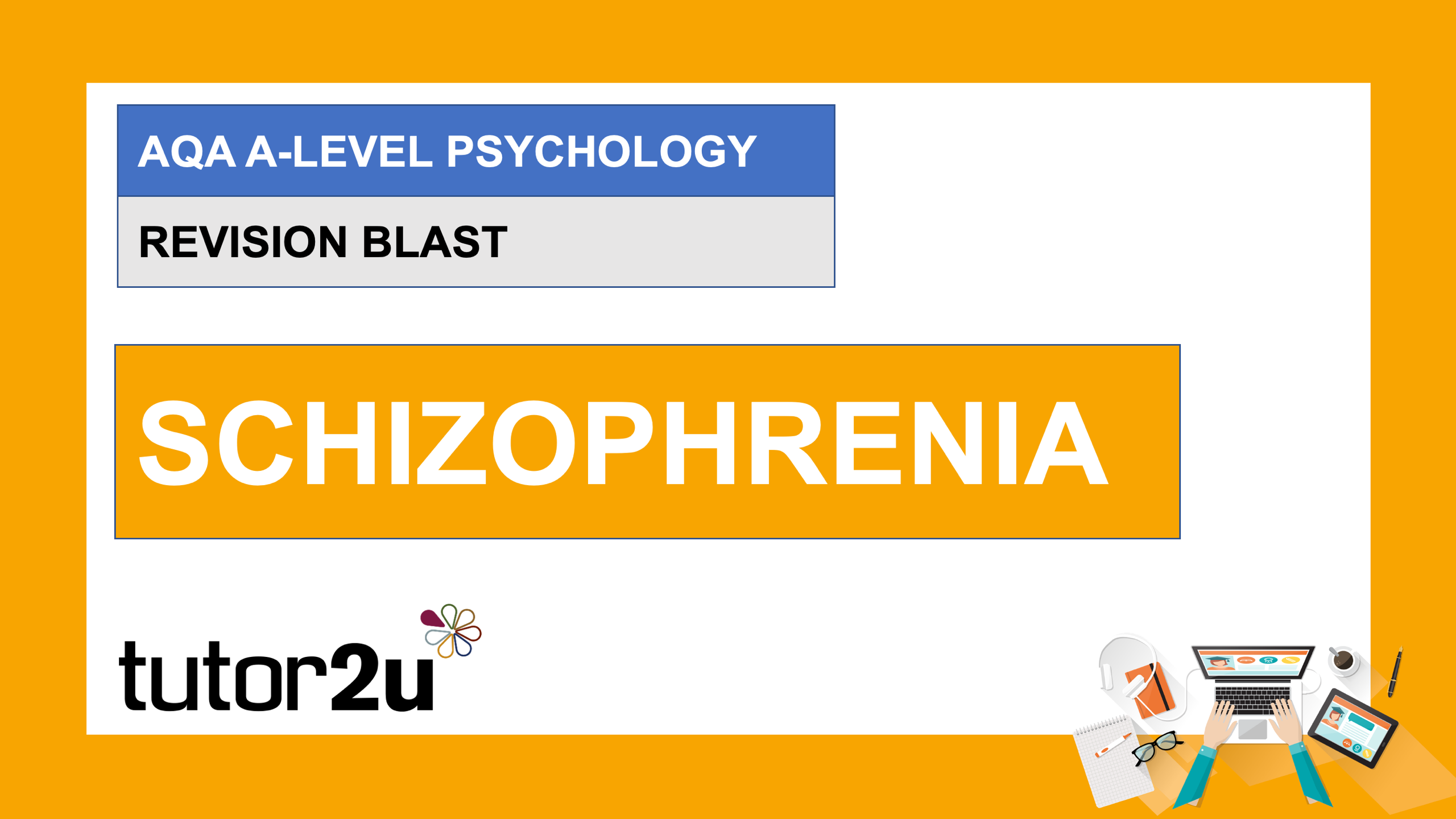 AQA A-Level Psychology Revision Blast | Schizophrenia | Livestreams ...