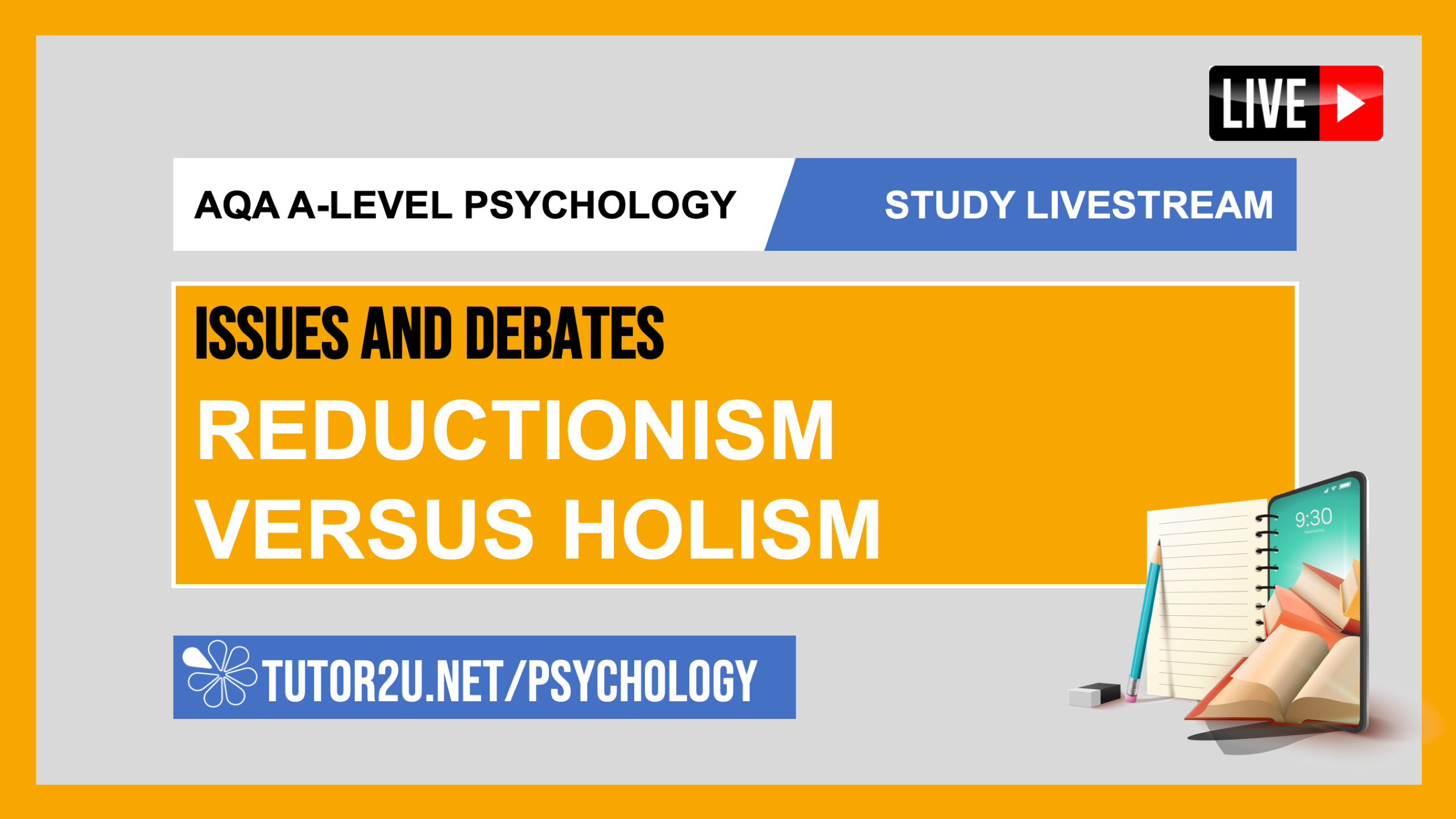 AQA A-Level Psychology | Study Livestream | Issues & Debates ...