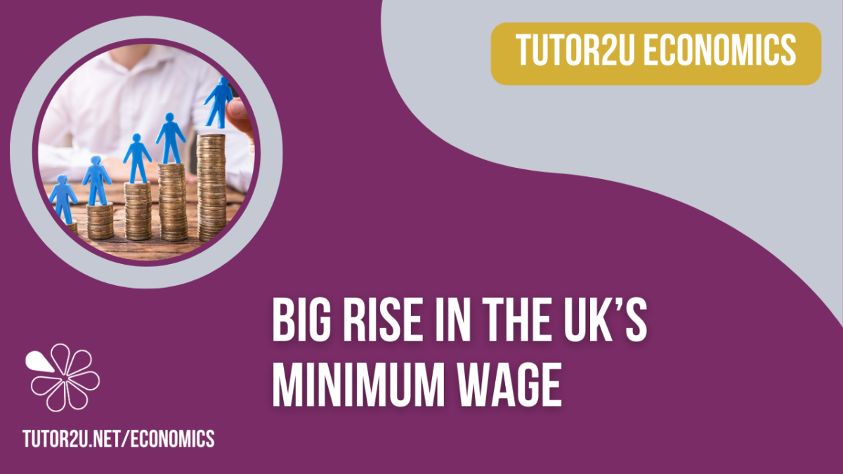 UK Government Raises Minimum Wage by 10% | Blog | Economics | tutor2u
